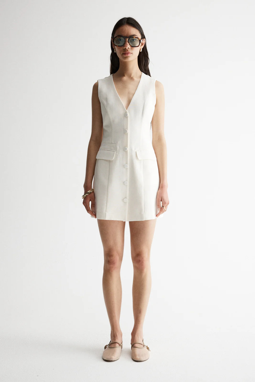 IRA DRESS | Ivory – Darling & Domain