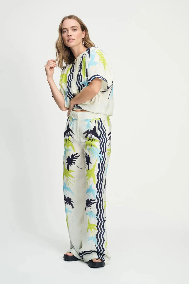 POM BLOUSE | Artisan Lime – Darling & Domain