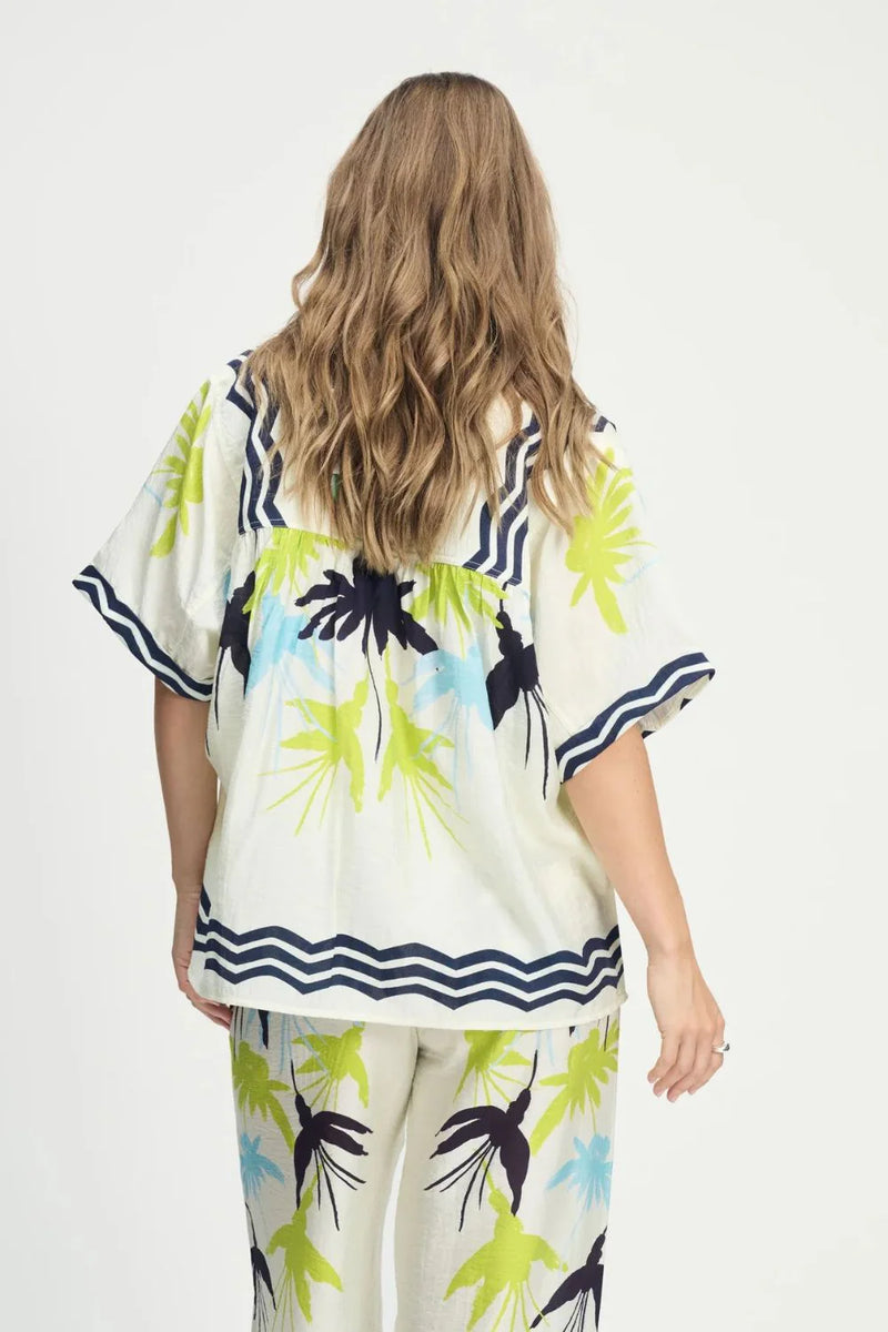 POM BLOUSE | Artisan Lime – Darling & Domain